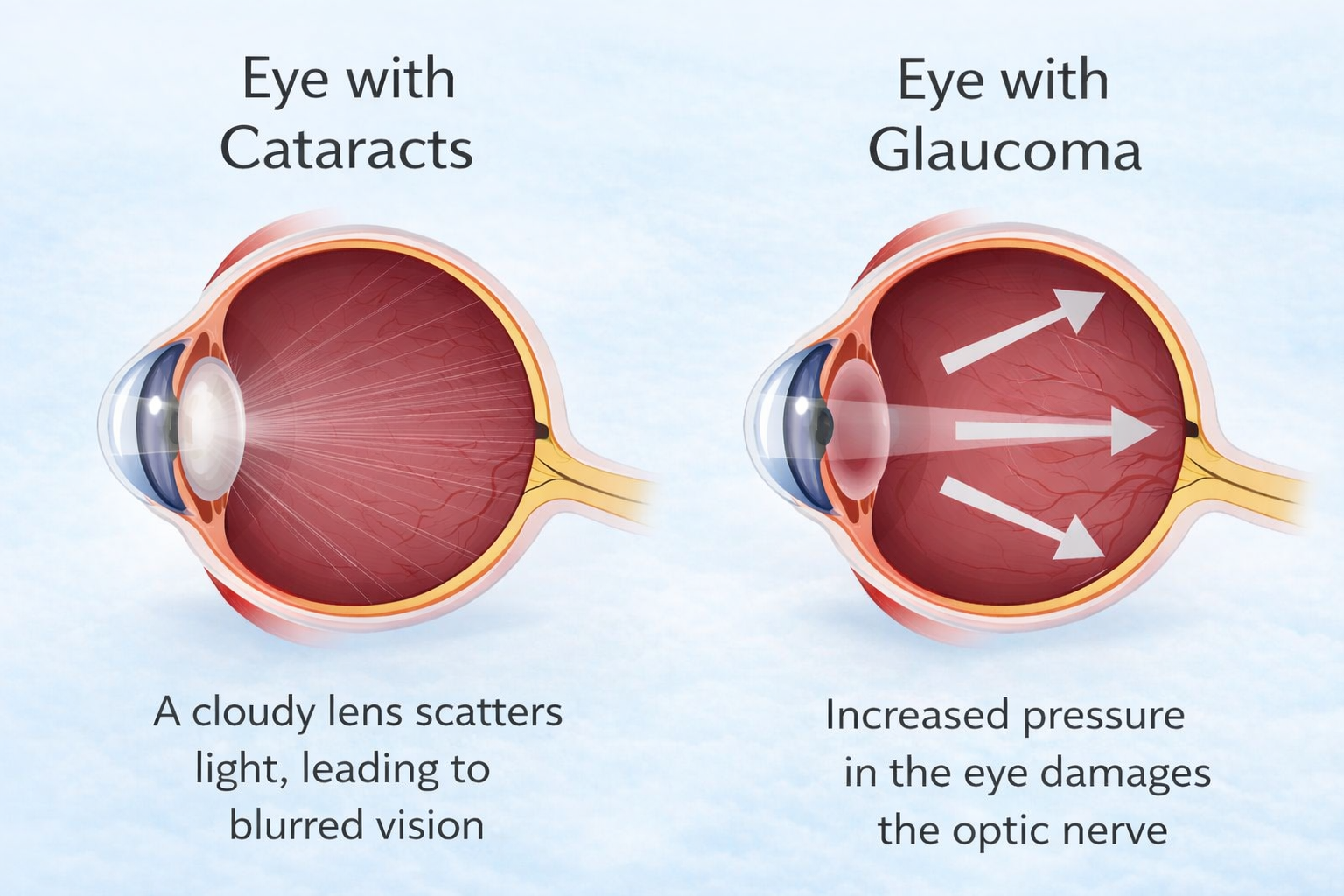 Cataract vs. Glaucoma: Understanding the Key Difference - Dr. Chameen Sams